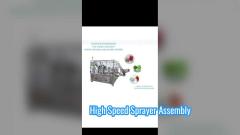 Non-standard automated laundar detergent cap assembly machine