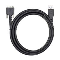 China High Speed 5Gbps Screw Panel Mount Micro B USB 3.0 Extension Cable for sale
