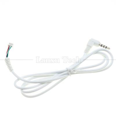 China Customized 90 Degree Angle 3.5mm Audio Jack TRRS to JST MX XH PH SH ZH Cable for sale