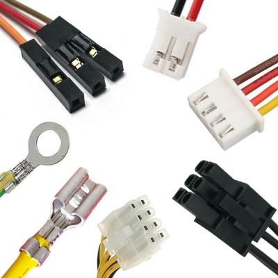 China Custom JST PH XH SH Molex Crimp Dupont IDC Terminal Connector  Wire Harness Cable for sale