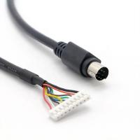 China CUSTOM 1M S Video 8 PIN Mini DIN To 9 PIN JST Connector PC Engine Controller Cable for sale