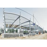 China Galvanised Pvc Window Workshop Steel Structure Lightweight Frame Construction for sale