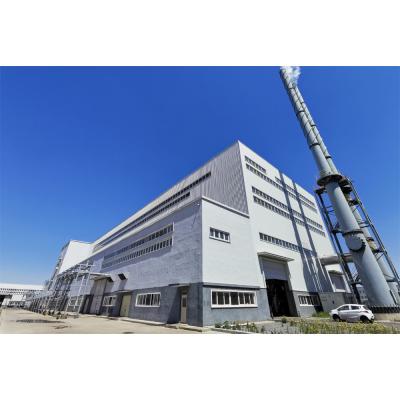 China O armazenamento pré-fabricado galvanizado da construção de aço derrama o armazém do metal da casa pré-fabricada à venda