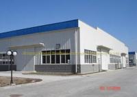 China Sandwich Panel Prefab Workshop Steel Structure With USA Standard Welding for sale