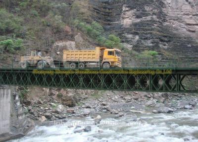 China Q345 Chord Reinforcement Structural Steel Bridge For Bailey Bridge for sale