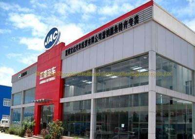 China Van het het Staalkader van brede Spanwijdtebolte Bouw van de de Structuur de Prebouw voor Pakhuis Te koop