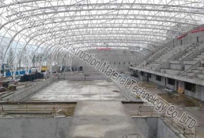 China Pre Engineered Steel Structure Swimming Pool Roof With Steel Sheet Roof Panel for sale