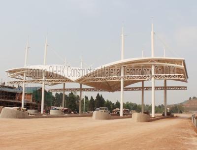 China Security Space Frame Steel Structure Truss Purlin of Toll Station for sale
