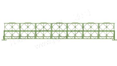China Double Row / Layer Modular Bridge Construction Temporary Bridge Structures for sale