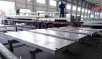 China Steel Structure Temporary Bridge Construction / Pre Engineered Pedestrian Bridges for sale