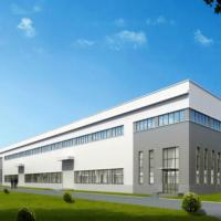 China Prefabricated Workshop Steel Structure Aluminium Window Rolling Door for sale