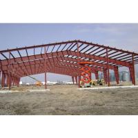 China Metal Light Type Prefab Warehouse Buildings Hangar for sale