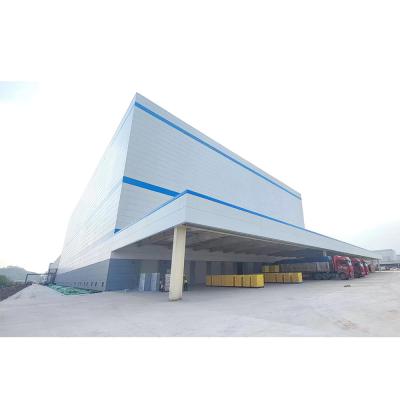 Cina Costruzione prefabbricata della struttura d'acciaio di stoccaggio della struttura d'acciaio della costruzione della struttura del portale d'acciaio del magazzino in vendita