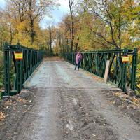 China Pedestrian Modular Compact 200 Bailey Bridge Q345b Design Steel Structure for sale