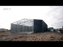 Structural Steel Construction Building Prefabricated Prefab Warehouse Steel Structure