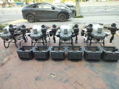 China International Version T50 T70p T100 Dji Agras Drone Crop Spraying Drone With Three Battary And Charger for sale