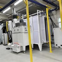 China Filter Powder Recycling Powder Coating Booth for sale