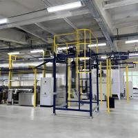 China Automatic Powder Coating Booth with Filter Recovery for Aluminium for sale