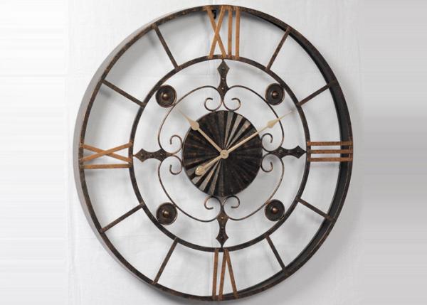 Quality Home Decor Handmade Antique Metal Wall Art Clock for sale