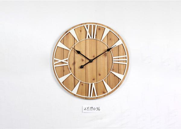 Quality Round Numerals Irregular Knot Metal Frame Wall Clock for sale