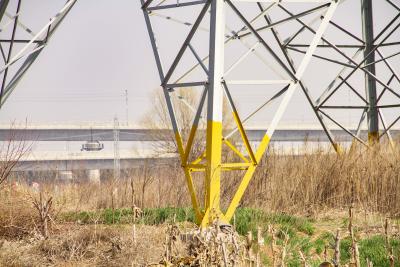 Cina La torre d'acciaio della grata di angolo di S355JR/S235JR ha galvanizzato la torre di potere elettrica della trasmissione in vendita