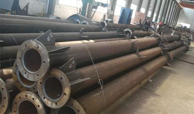 Cina 5 - 300KM/60m una torre tubolare d'acciaio delle 4 della immersione calda Telecomunicazioni fornite di gambe di galvanizzazione per la comunicazione su mezzi mobili in vendita