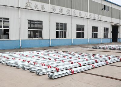 Cina Torre tubolare fornita di gambe di comunicazione su mezzi mobili 3, antenna mobile della torre della scala esterna in vendita