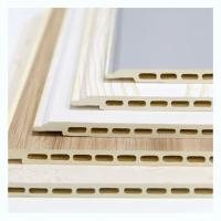 China Interior Decorative PVC Wall Decorative Panel Bamboo Ceiling Board for sale