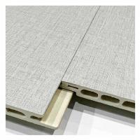 China Decorative Interior PVC Wall Panel Ceiling Rectangle Bamboo Board for sale