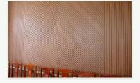 China Interior Decorative PVC Wall Ceiling Panel Square Wood Grain Texture for sale