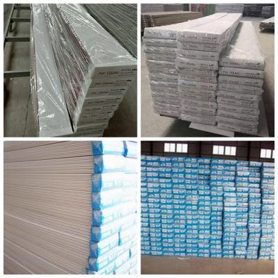 Cina 250 mm di larghezza PVC soffitto pannello Isolamento termico Titolo soffitto alto lucido in vendita