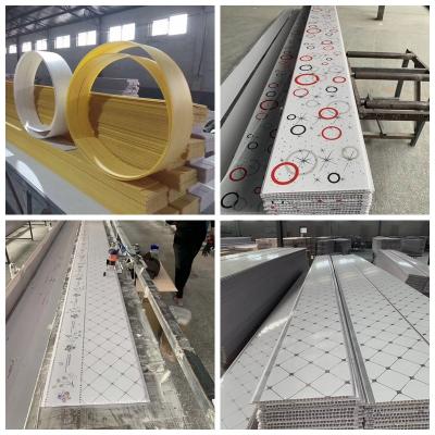 Cina Pannello decorativo per pareti in PVC ad alta lucentezza di 250 mm di larghezza in vendita