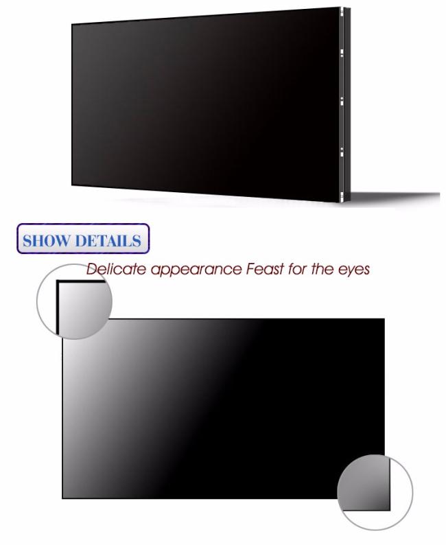 Digital TV Wall 46 Inch ultra thin Shenzhen Lcd Video Wall KTV with Strong Three-dimensional Splicing Display Panel