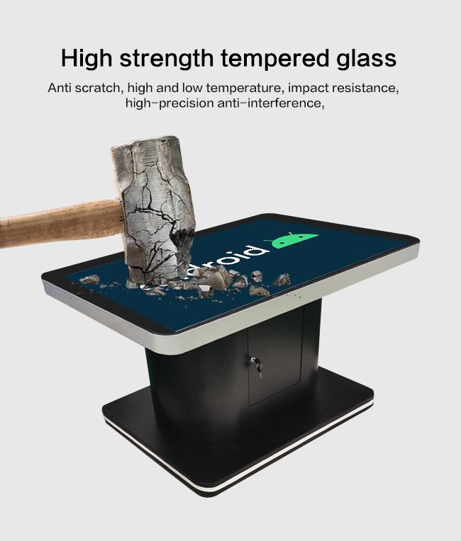 T-shaped Lcd Interactive Restaurant Smart Home Products Android Touch Screen Multi-function Table Computer