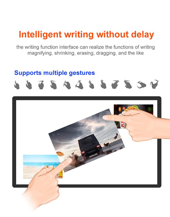 43 inch android kids water proof interactive touch screen lcd games advertising player