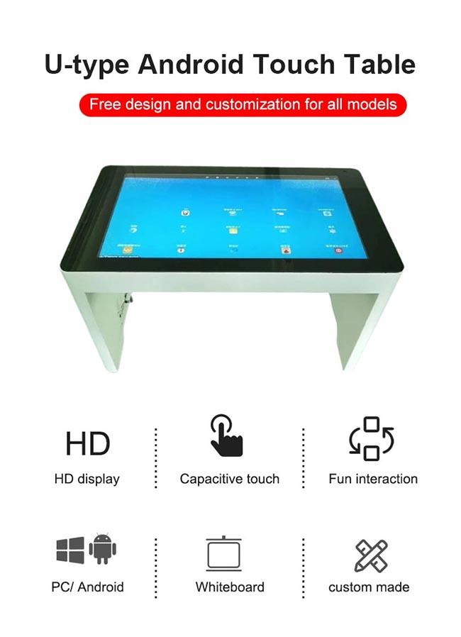 43 Inch New Design LCD touchscreen digital tea table Interactive touch screen