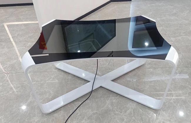 Waterproof school and office bar design lcd i5 smart 55 inch kiosk interactive multi touch table office 