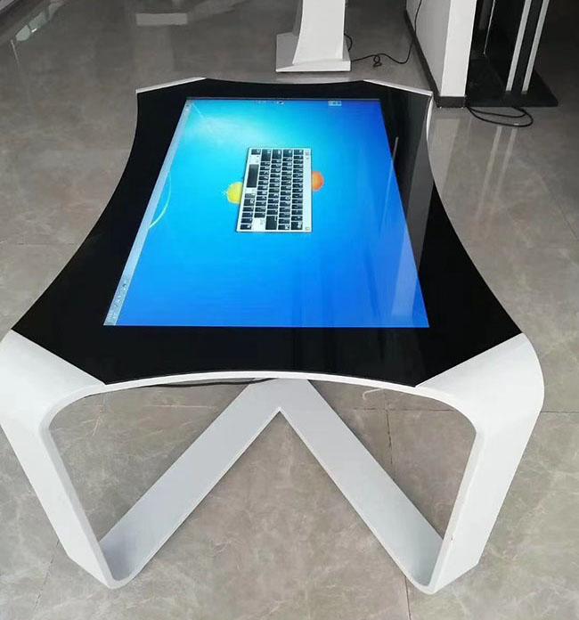 Waterproof school and office bar design lcd i5 smart 55 inch kiosk interactive multi touch table office