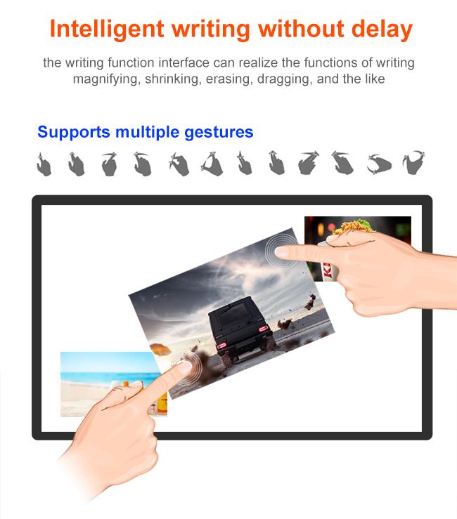 55 Inch For Game/Advertising/Exhibition LCD Interactive Capacitive Touch Screen Digital Drawer Smart Touch Table