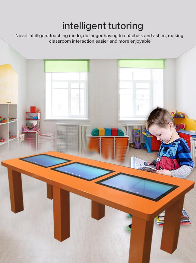 Customizable Size Multi Point Capacitive Touch Amusements Kids Table LCD Touch for Kids Playing in the Kindergarten