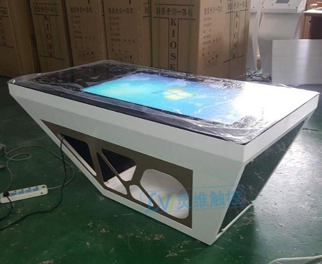 Electronic Android / Windows Touch Screen Coffee Table Player Computer LCD Kiosk Advertising Touch Screen Game Table