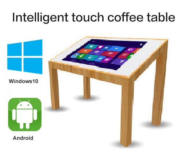 OEM/ODMの容量性多 の接触 のOffice/KTVのために屋内相互スマートなゲームの のテーブルのキオスクのタッチ画面のテーブル
