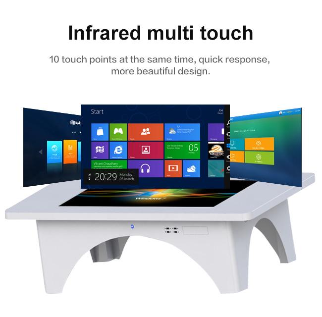 Smart Multi-Touch Coffee Game Table Interactive Monitor LCD Conference Drafting Digital Education Touch Screen Table