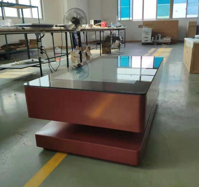 Interactive Touchscreen Desk Smart Touch Lcd Display Coffee Table For Business And Entertainment