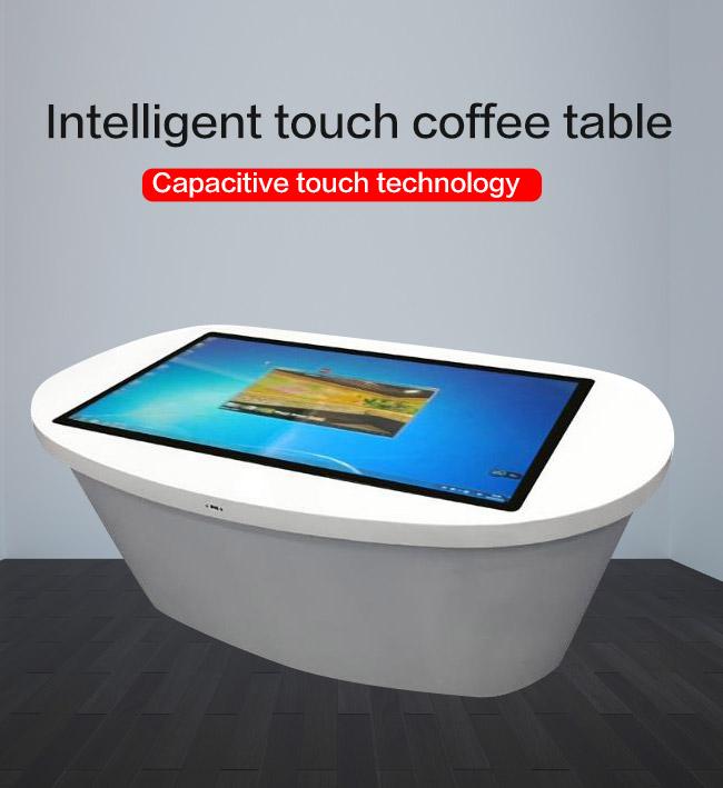 Touch Screen Digital Table LCD Advertising Display Multi Touch Screen Activity Table Kiosk For Coffee Bar Conference