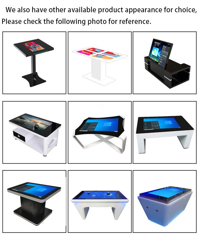 43 Inch Touch Screen Activity Table Modern Living Room Coffee Table Windows