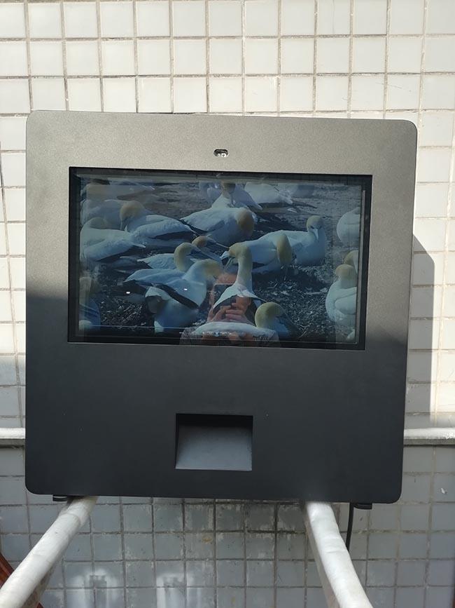 Outdoor Digital Display High Brightness Monitor Display Floor Stand LCD Displays