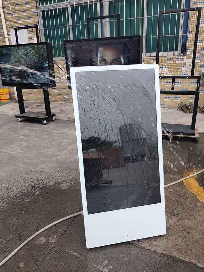 43 Inch High Brightness Ip65 Waterproof Digital Signage Floor Stand Lcd Screen Outdoor Digital Display Board Price