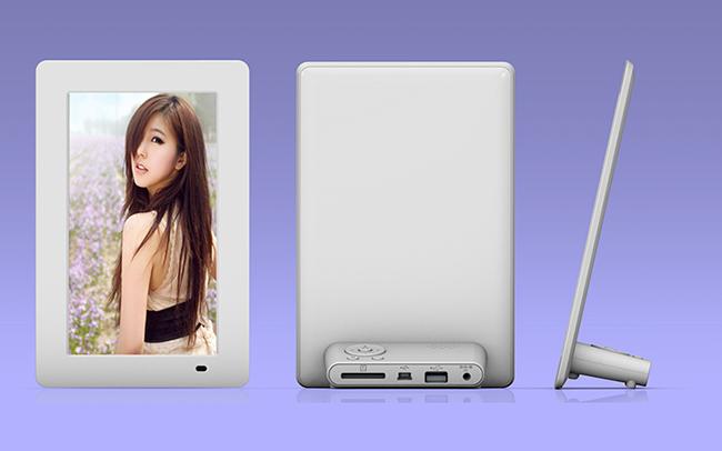 large digital picture frame wall