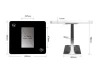 China Touch Table Wifi Android / Windows System LCD Kiosk Interactive Multi Top Coffee Smart Touch Screen Table for coffee for sale